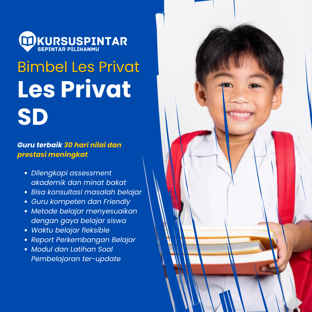 Bimbel Les Privat SD Terbaik Guru Terbaik | Kursuspintar